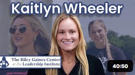 Kaitlyn Wheeler, Riley Gaines Center Ambassador – [your]NEWS