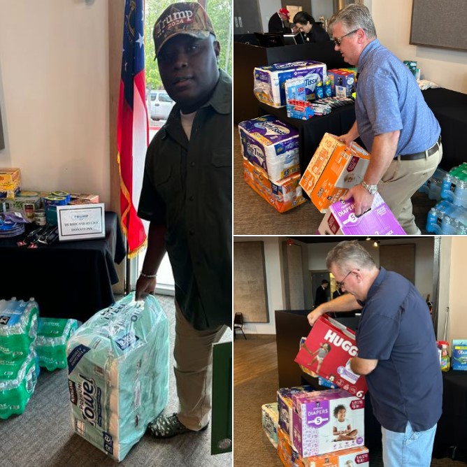 VFAF Joins Team Trumps Georgia Hurricane Helene Relief Efforts ...