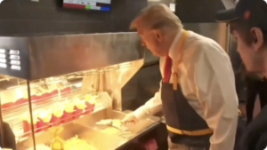 Trump Works Fryer and Drive-Thru at Pennsylvania McDonald’s, Jabs at ...