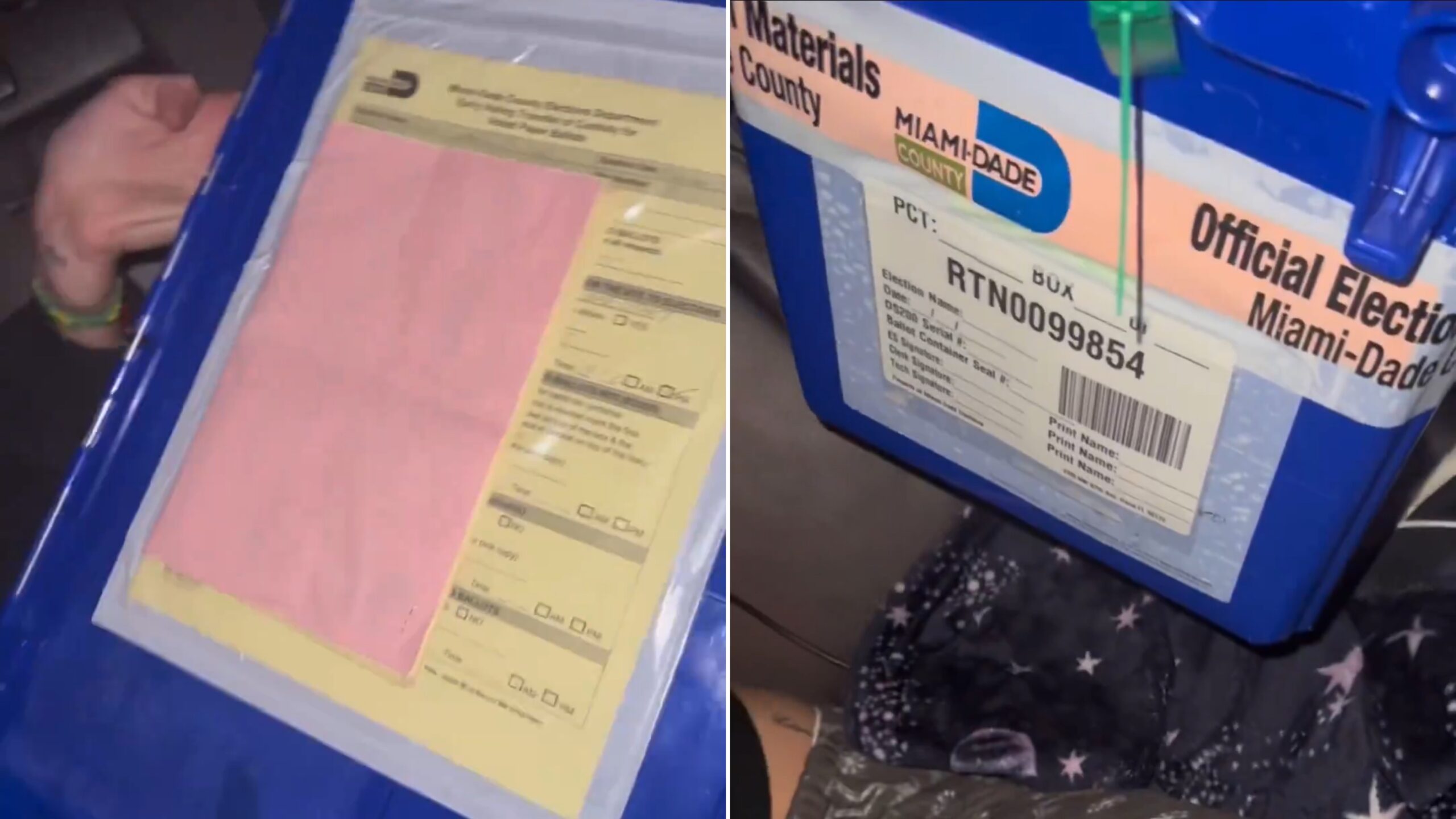 Box of Ballots Found Along Florida Turnpike; Miami-Dade Election Worker ...