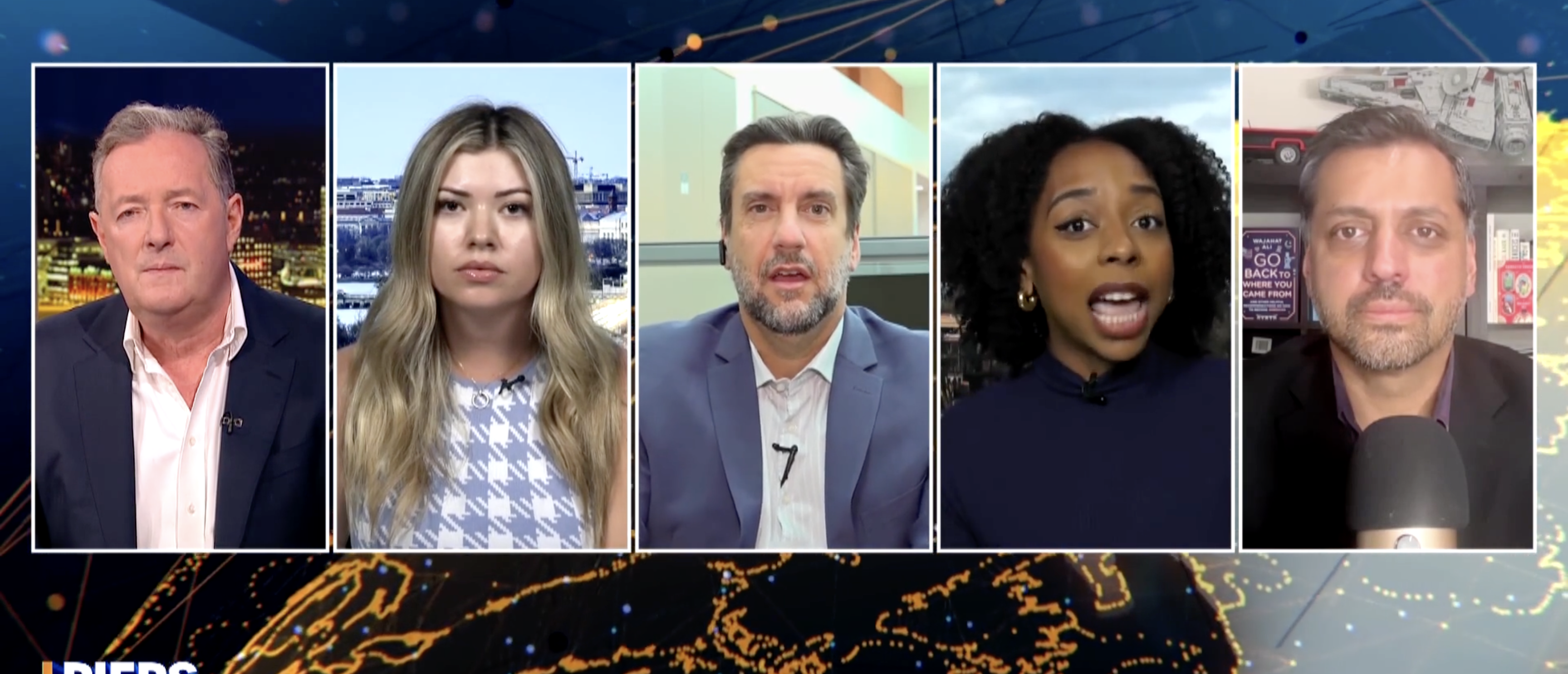 Piers Morgan Panel Erupts After Dem Commentator Admits She Has No ...