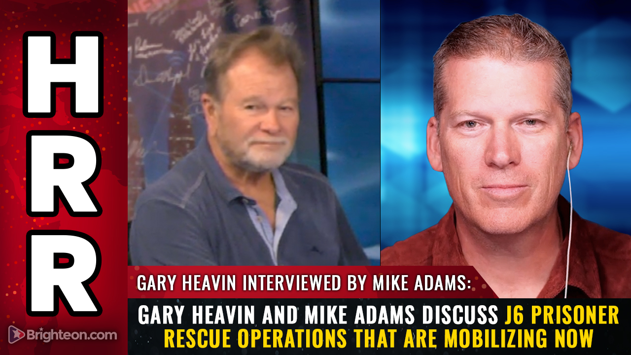 Gary Heavin and Mike Adams discuss J6 prisoner rescue operations that ...