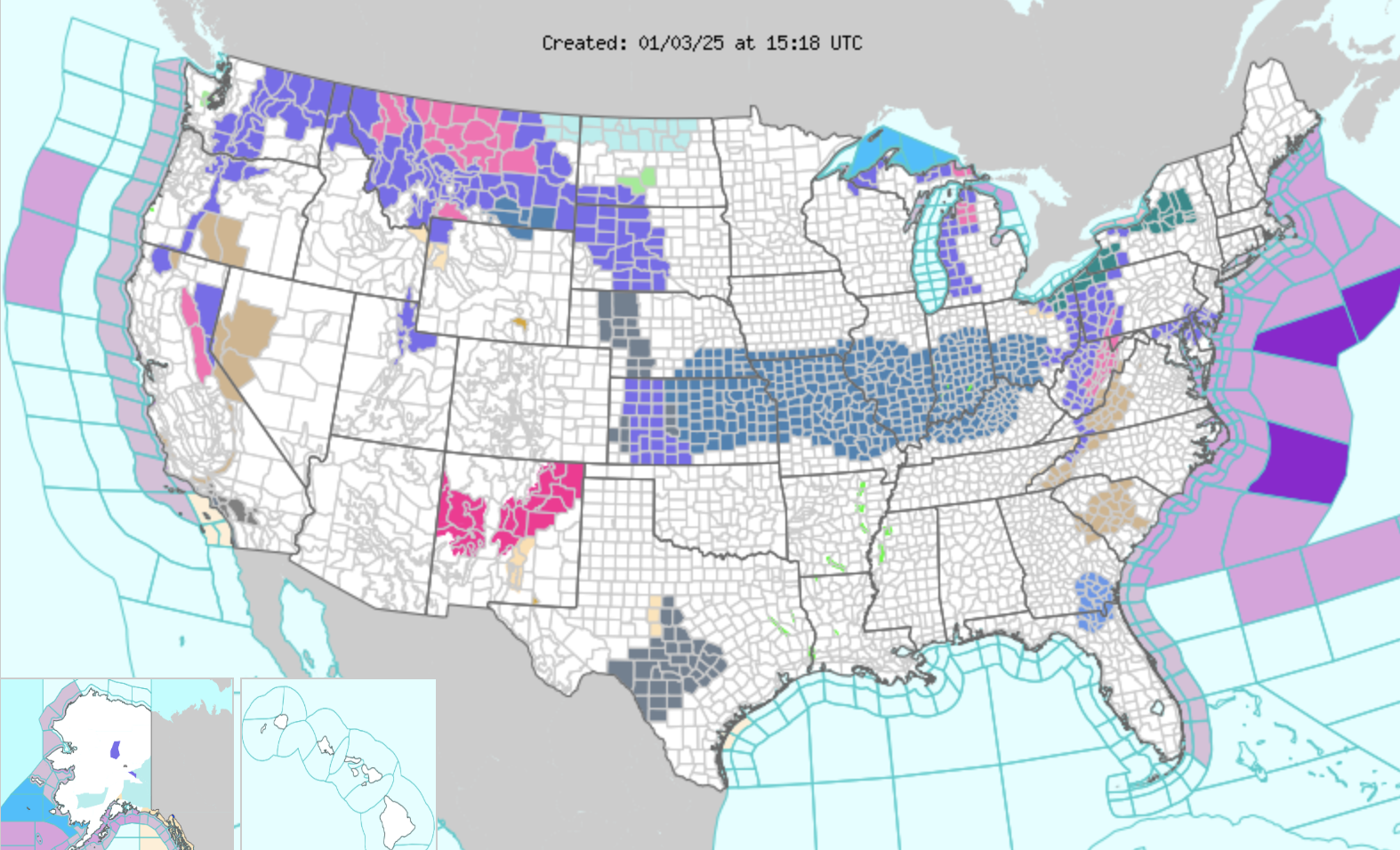 Forecasters Warn of “Major” Winter Storm Impacting U.S. This Weekend ...