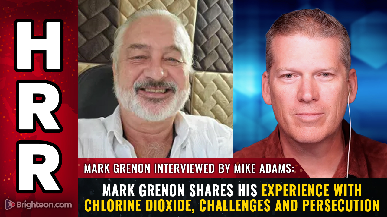 Mark Grenon Shares his Experience with Chlorine Dioxide, Challenges and ...