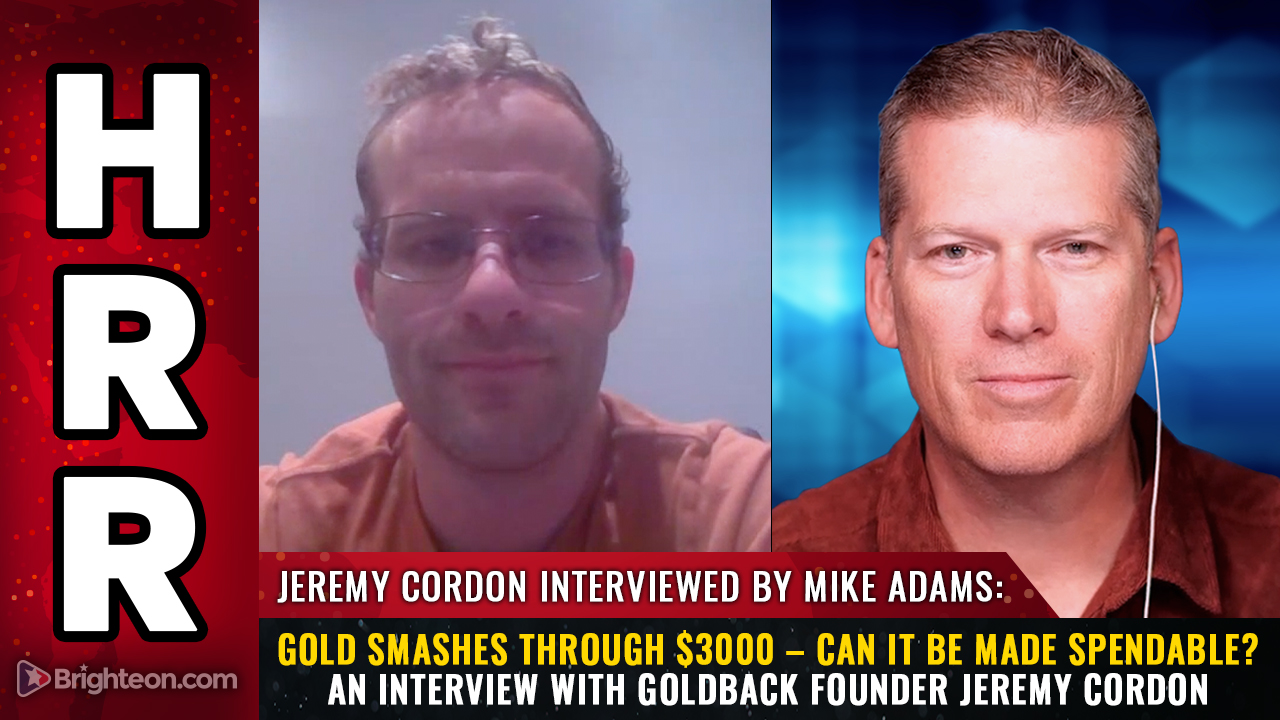 Gold smashes through $3000 – can it be made SPENDABLE? An interview ...