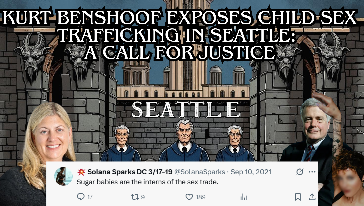BREAKING NEWS: Kurt Benshoof Exposes Child Sex Trafficking in Seattle ...