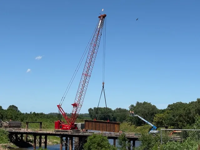 Officials On Target To Finish BNSF Railroad Bridge On Schedule – [your]NEWS