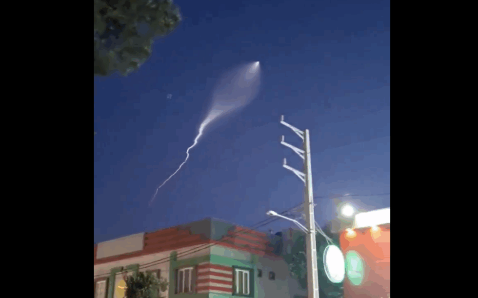 Iran Fires 2,000 km-Range Sejil Missiles at Israel in Historic ...