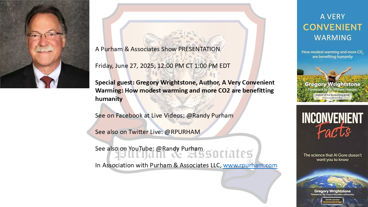 Special guest: Gregory Wrightstone, Author, A Very Convenient Warming ...