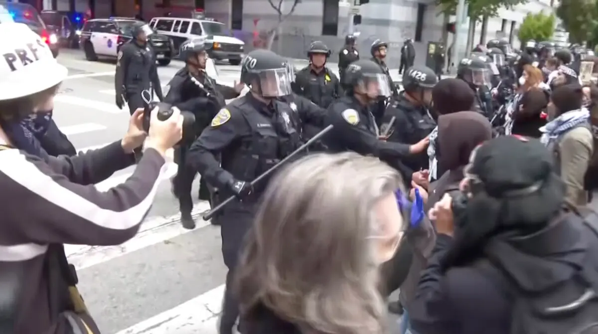 San Francisco Protest Over ICE Raids Turns Violent, 60 Arrested as ...