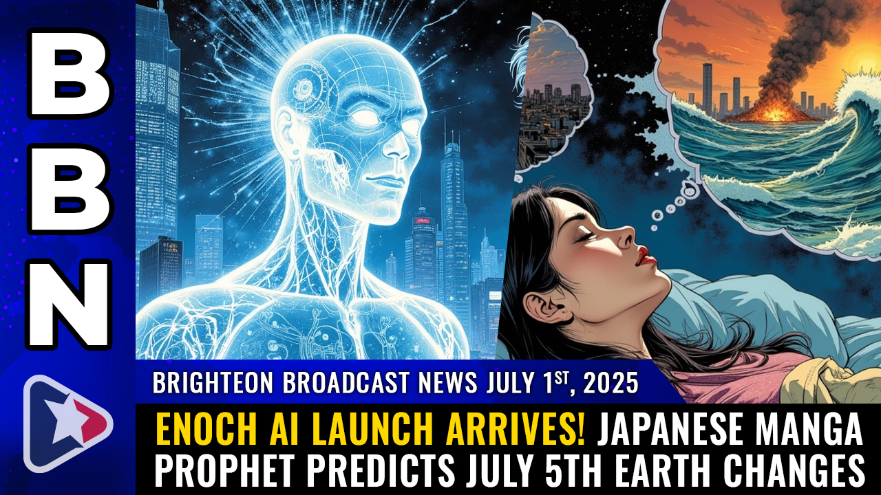 Enoch AI launch arrives! Japanese manga prophet predicts July 5th Earth changes (Brighteon ...