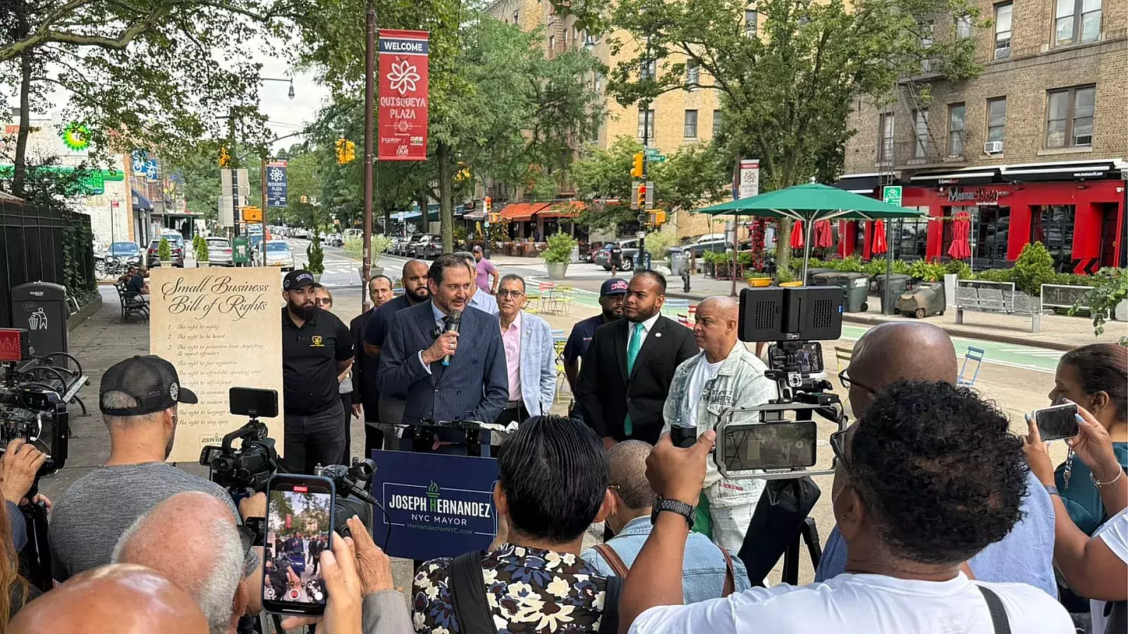 Cuban exile Joseph Hernandez is running for mayor of New York – [your]NEWS