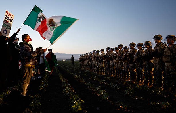Foreign Flag-Waving Mob Attempted to Block ICE Operation in California ...