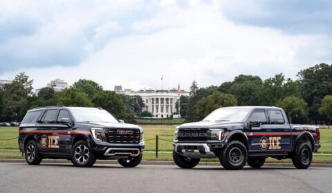 DHS Debuts New ICE Patrol Vehicles With “Defend the Homeland” Markings ...