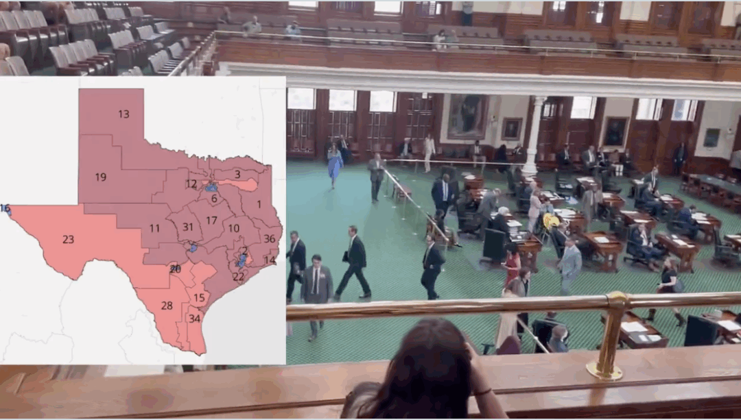 Texas Senate Approves New Congressional Map as Democrats Walk Out in ...