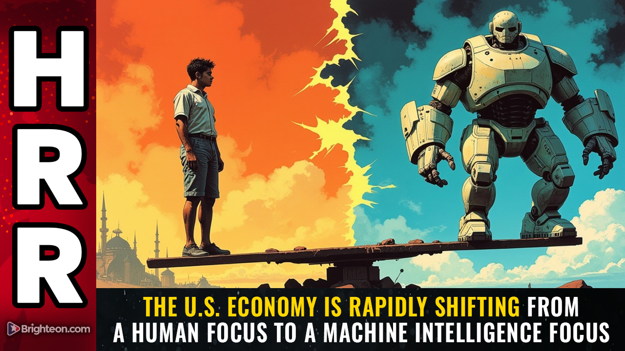 The U.S. economy is rapidly shifting from a HUMAN focus to a MACHINE ...