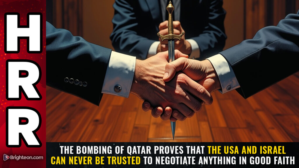 The bombing of Qatar proves that the USA and Israel can NEVER be ...