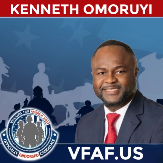 VFAF Has Endorsed Kenneth Omoruyi for Texas Fort Bend County Judge said Kim Moyers Veterans for ...