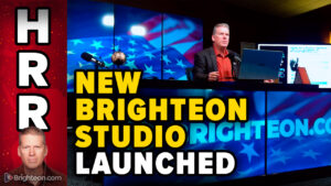 Mike Adams introduces the new Brighteon studio for interviews ...