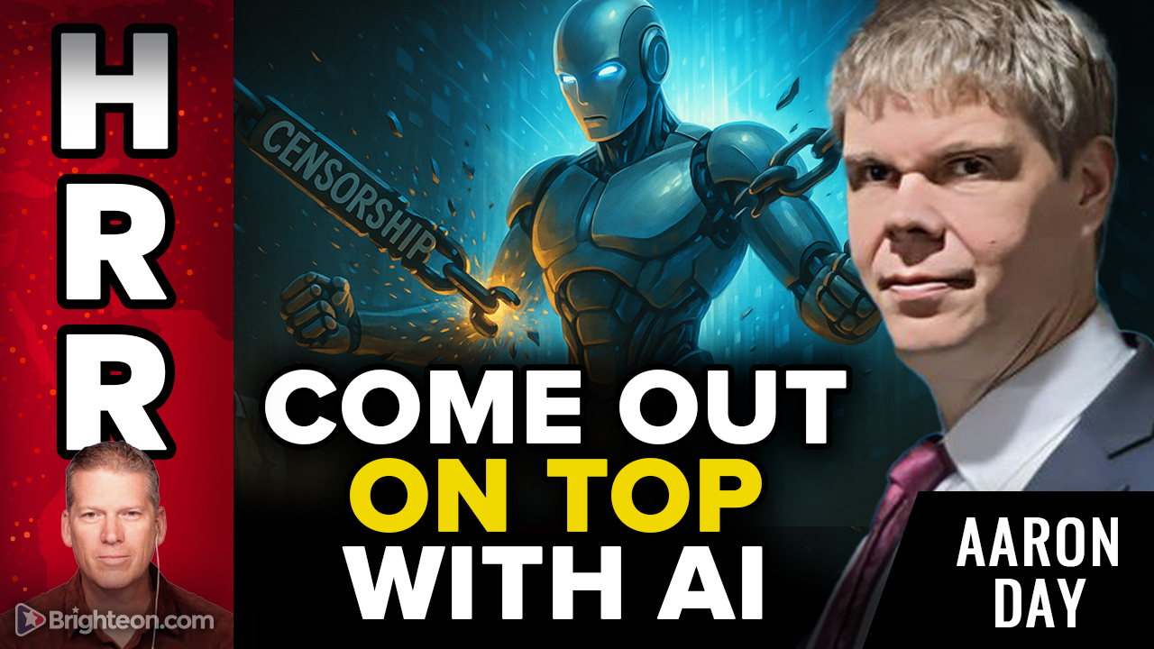 Aaron Day and Mike Adams reveal how to COME OUT ON TOP during AI mass ...
