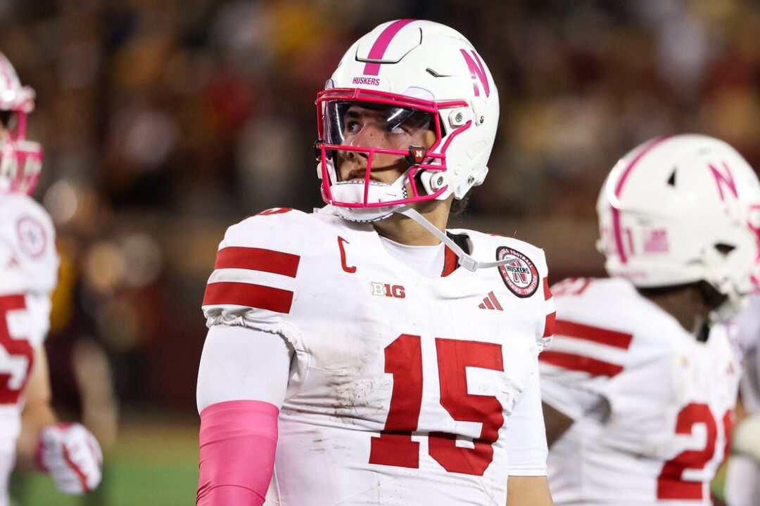 Report: Nebraska QB Dylan Raiola could be headed to transfer portal ...