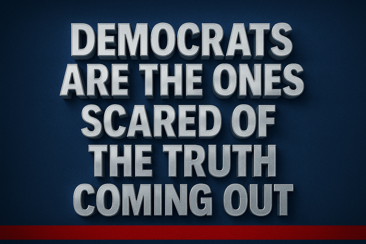 Democrats Are the Ones Terrified of the Full Epstein Truth Coming Out ...