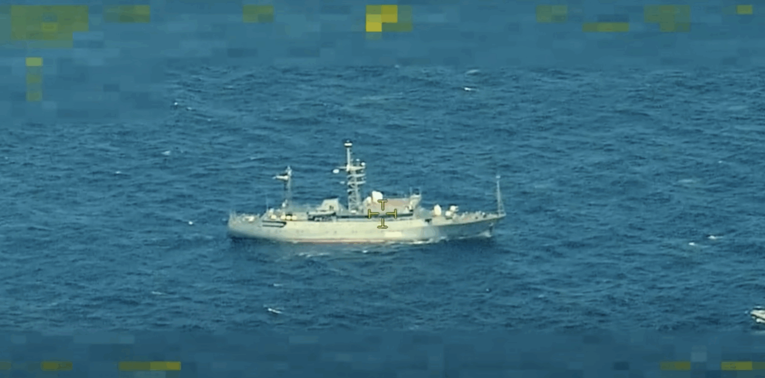 Declassified Footage Shows Russian Spy Ship Operating Just Miles from ...