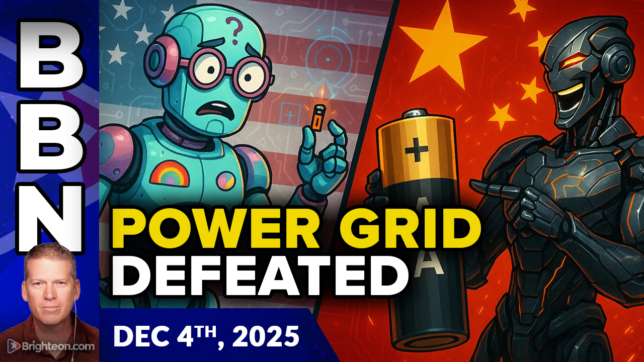 Brighteon Broadcast News, Dec 4, 2025 – Power grid DEFEATED! America can’t power enough AI data ...