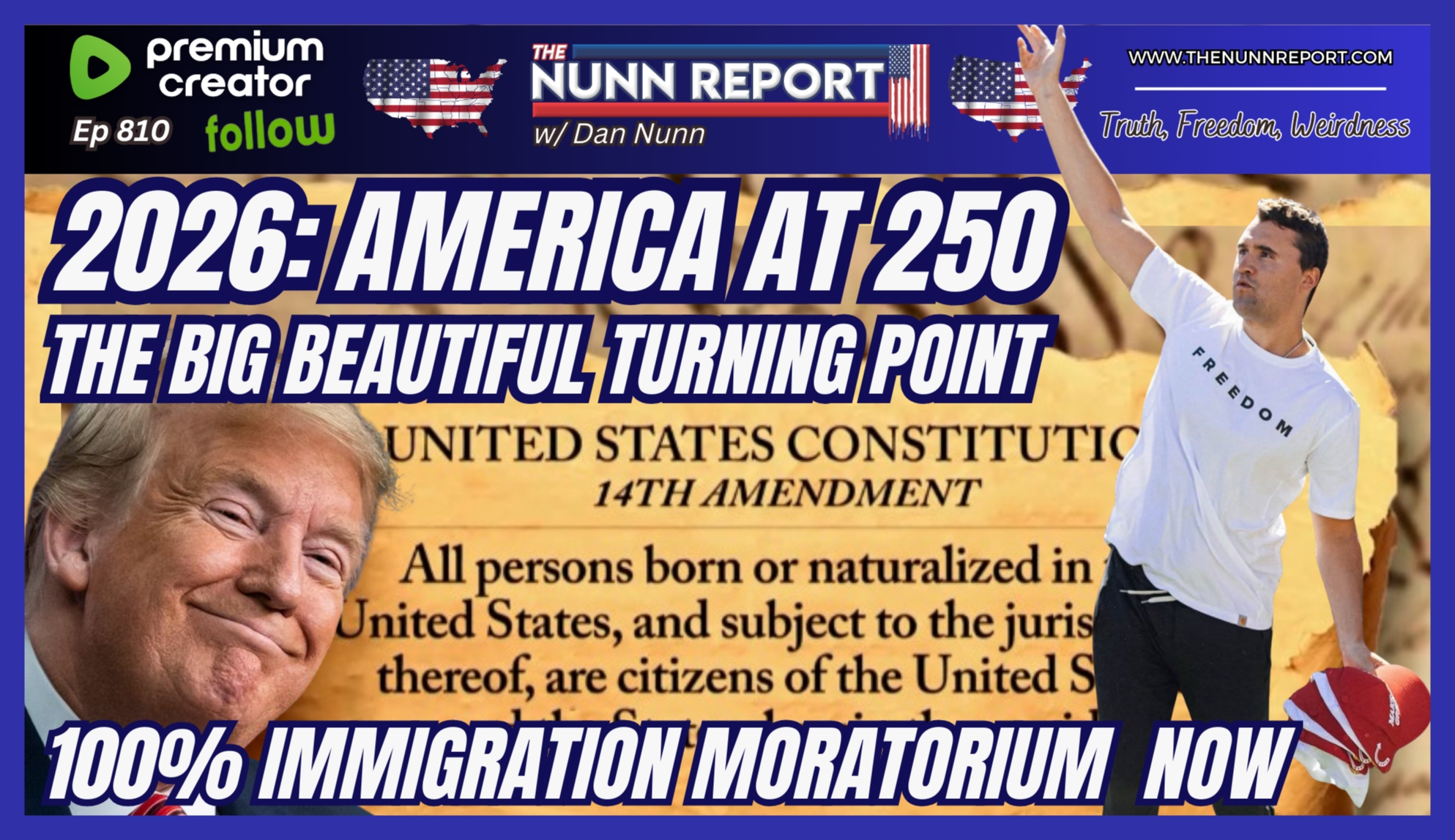 [Ep 810] 2026: America’s Big Turning Point | Immigration Moratorium ...