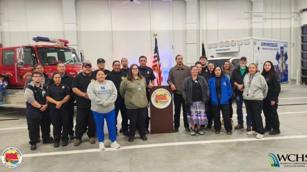 Winnebago Tribe Of Nebraska Opens New Emergency Services Building ...