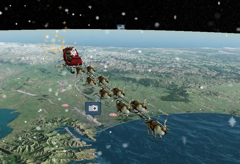 NORAD Marks 70 Years of Tracking Santa’s Christmas Eve Journey Around ...