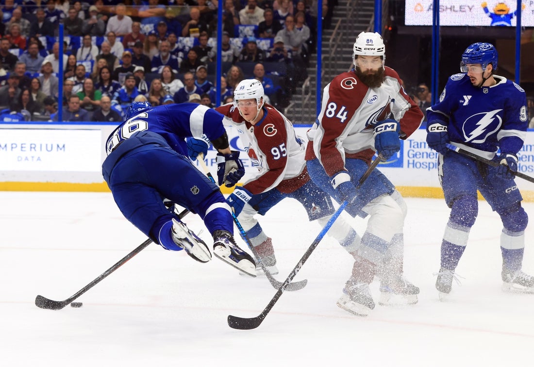 Lightning net 2 in 3rd to hand Avalanche rare losing streak – [your]NEWS