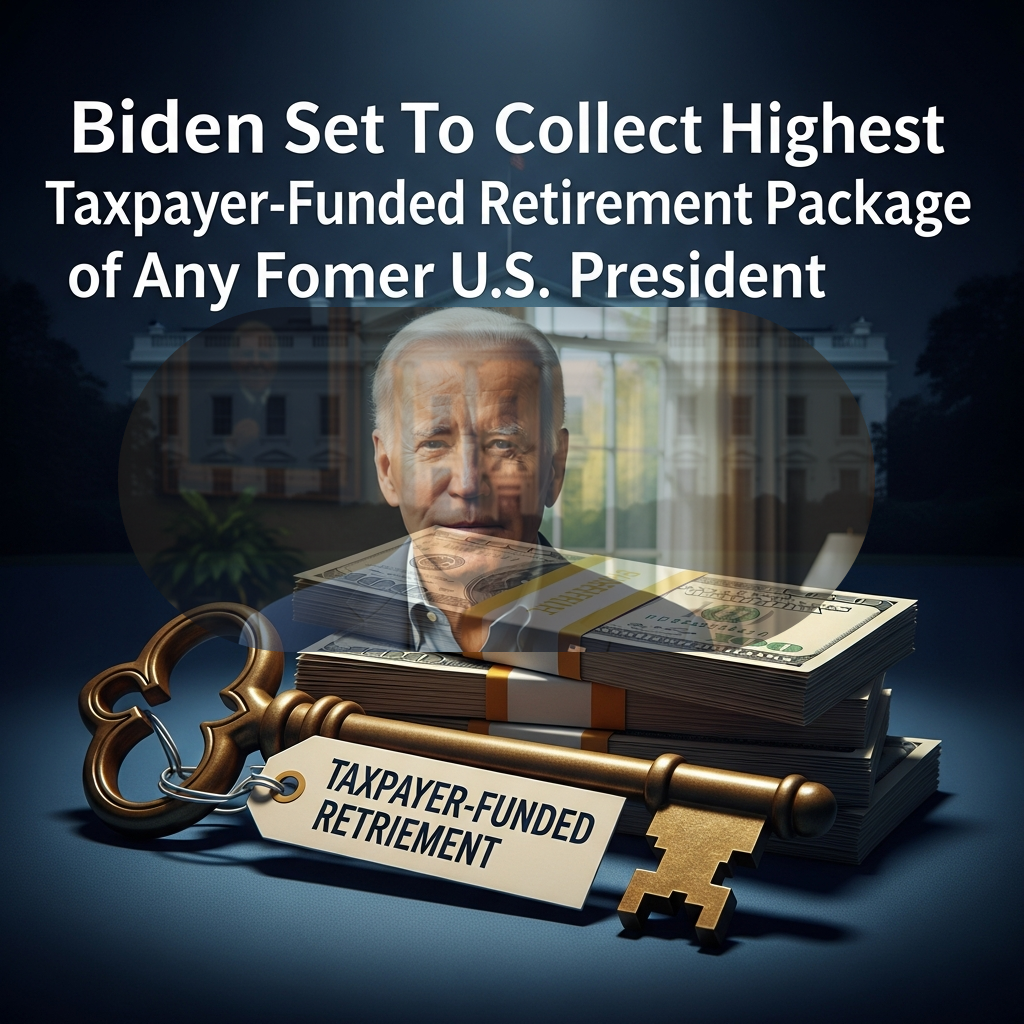 Biden Set To Collect Highest Taxpayer-Funded Retirement Package of Any ...
