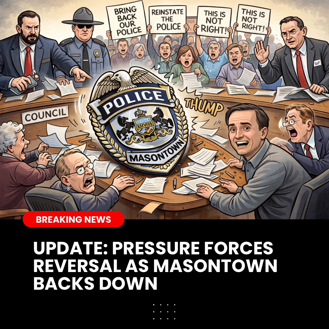 UPDATE: PRESSURE FORCES REVERSAL AS MASONTOWN BACKS DOWN – [your]NEWS
