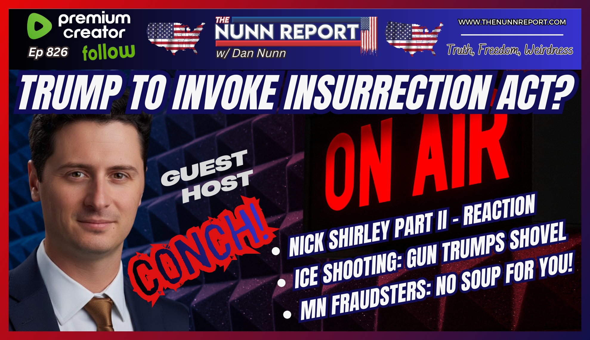 [Ep 826] Trump to Invoke Insurrection Act? | You Can’t Shovel ICE ...