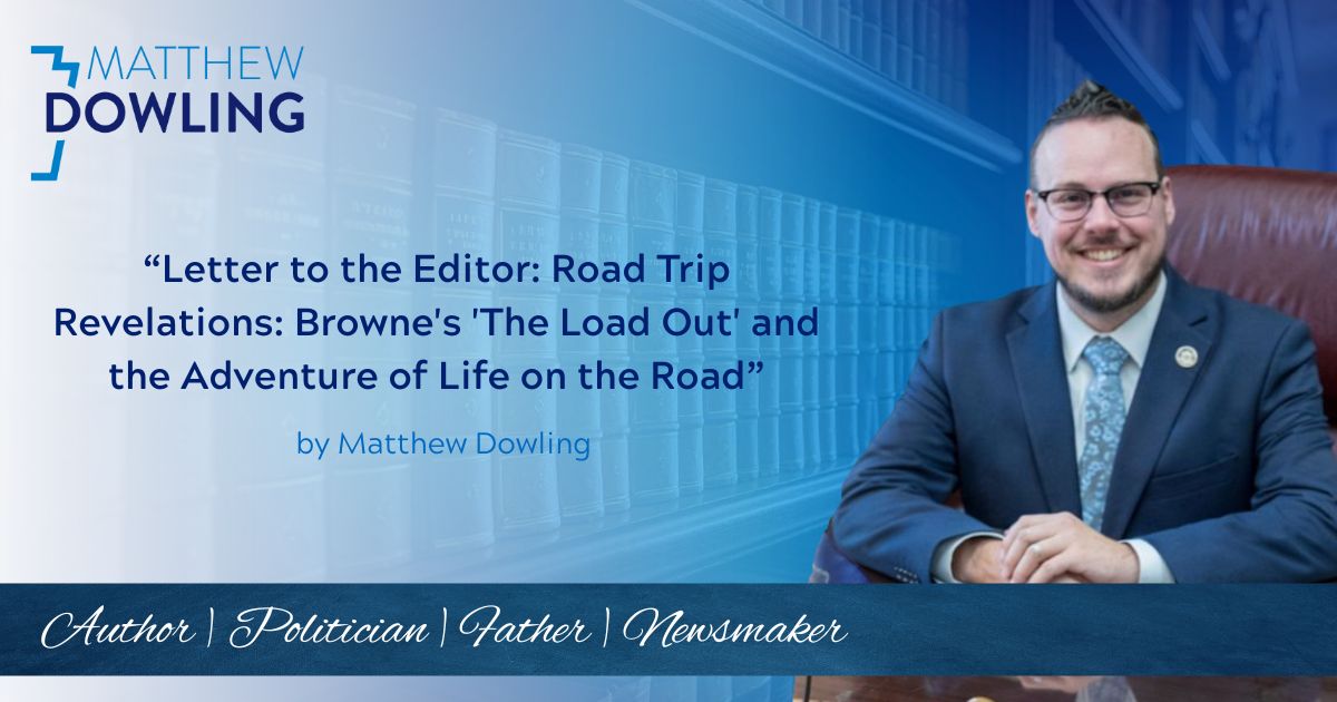Road Trip Revelations: Browne’s ‘The Load Out’ and the Adventure of ...