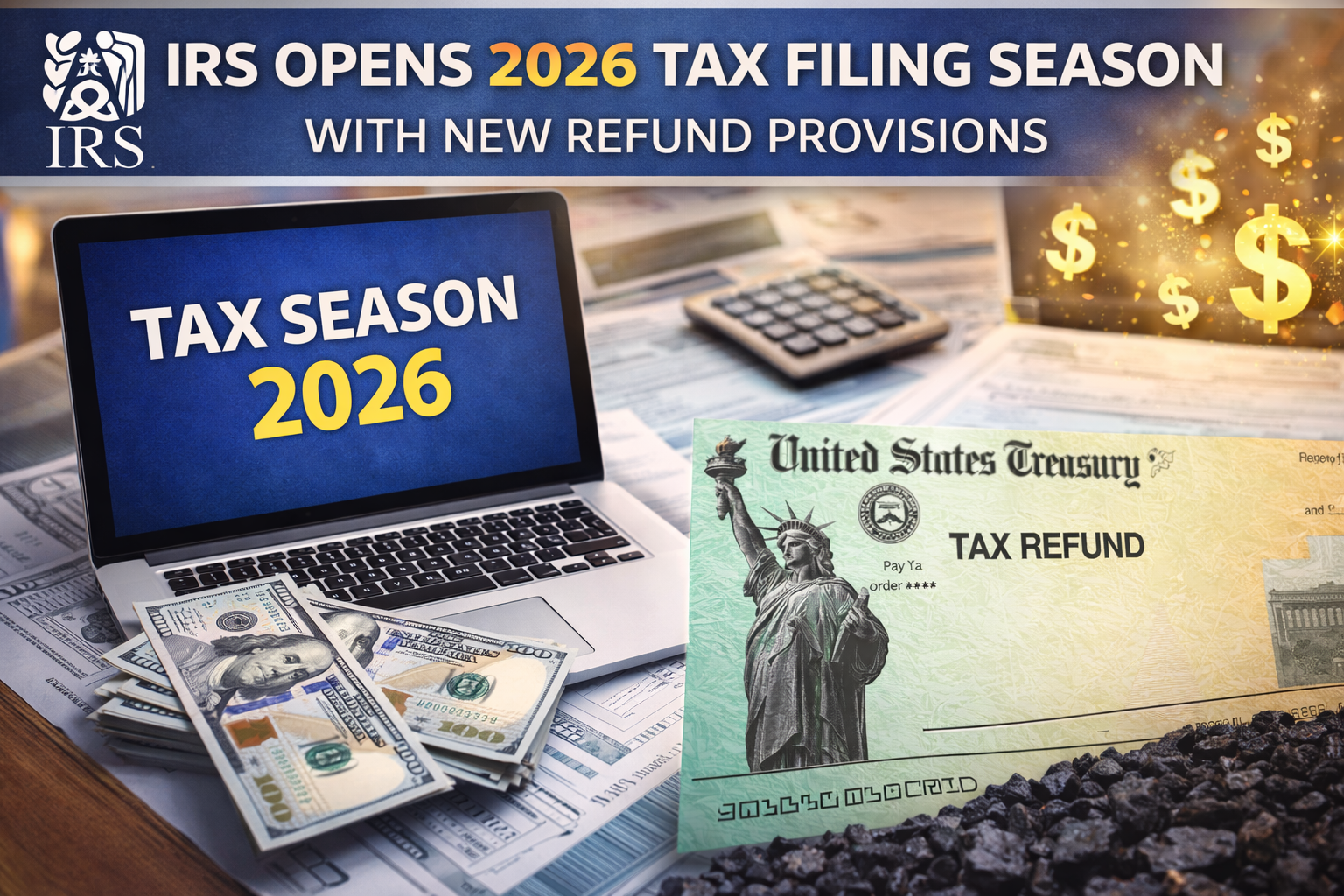 IRS Opens 2026 Tax Filing Season with New Refund Provisions – [your]NEWS
