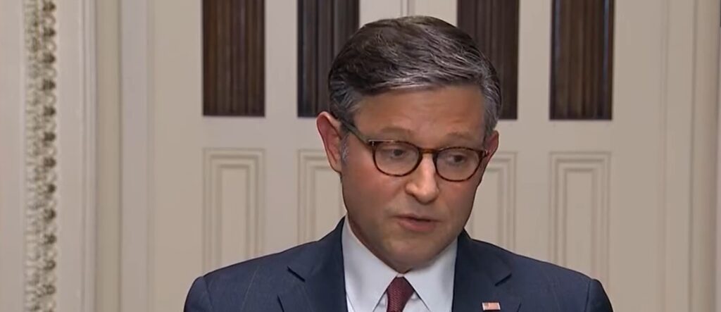 Mike Johnson Says Trump Probably Didn’t Think Through Credit Card ...