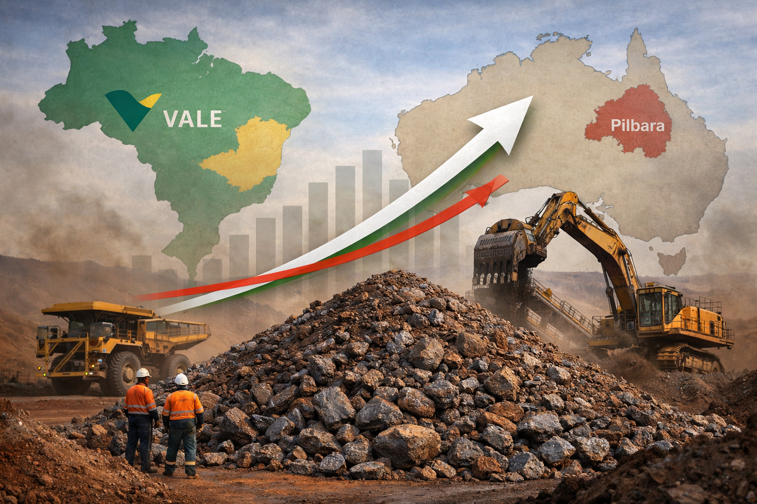 Vale Surpasses Rio Tinto’s Pilbara Output as Iron Ore Production Hits ...