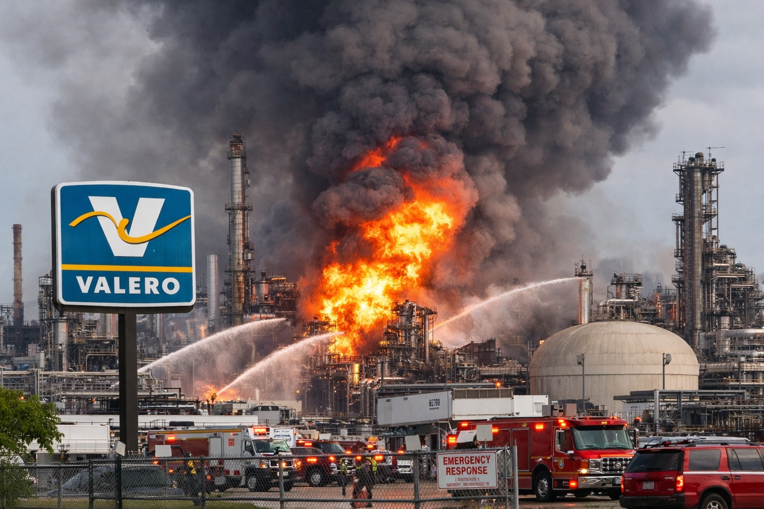 Fire at Valero’s Oklahoma Refinery Sends Five to Hospital – [your]NEWS