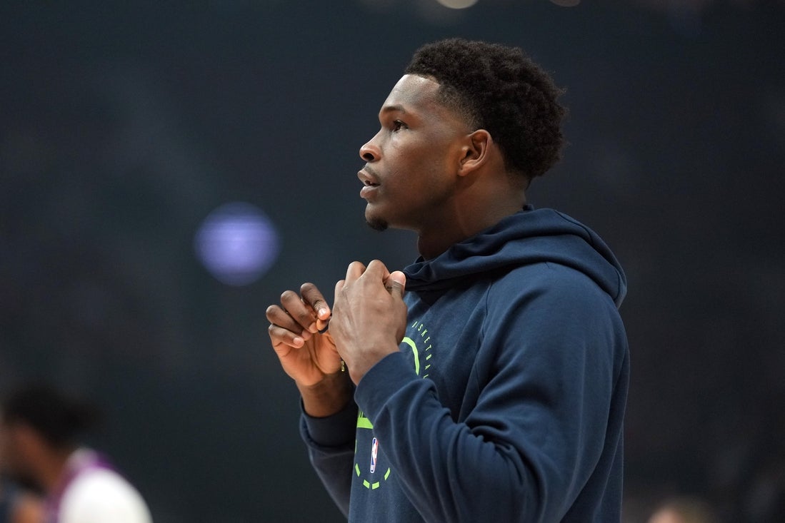 Timberwolves’ Anthony Edwards fined $25K for throwing ball into stands ...