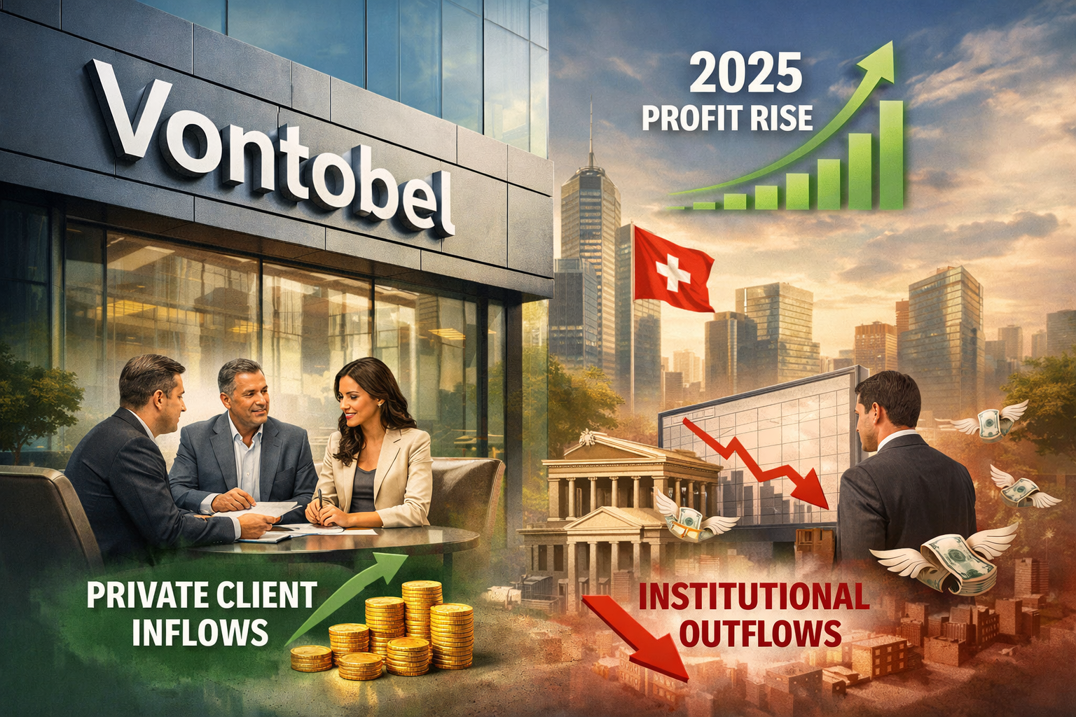 Vontobel Posts Higher 2025 Profit as Private Client Inflows Offset ...