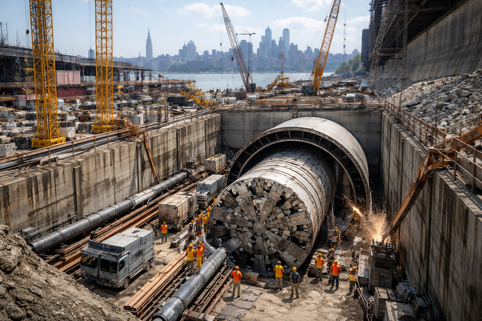 Funding Freeze Forces Suspension of $16 Billion Hudson Tunnel Project ...