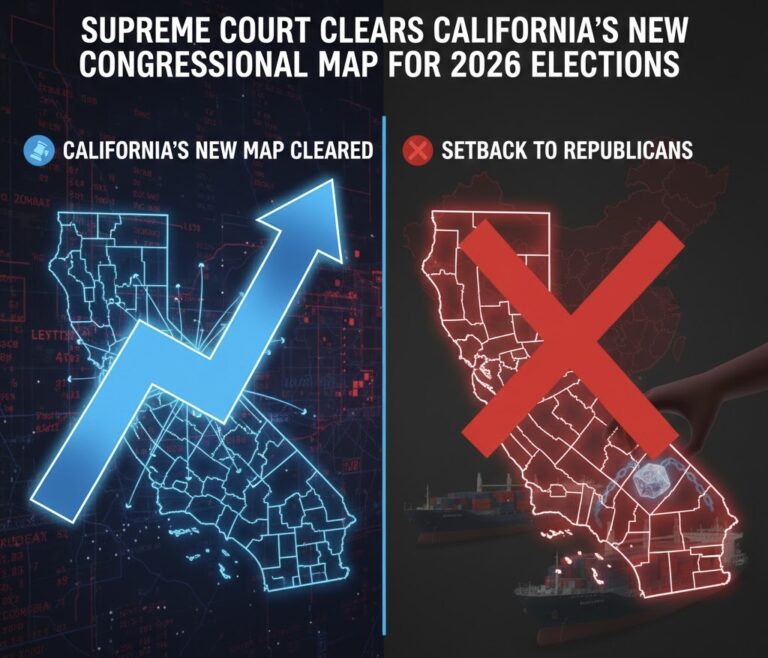 Supreme Court Clears California’s New Congressional Map for 2026 ...
