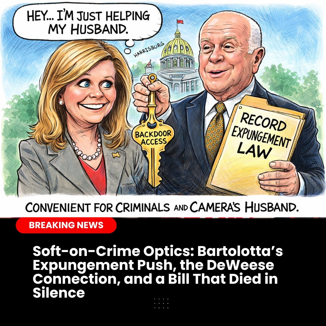Soft-on-Crime Optics: Bartolotta’s Expungement Push, the DeWeese ...