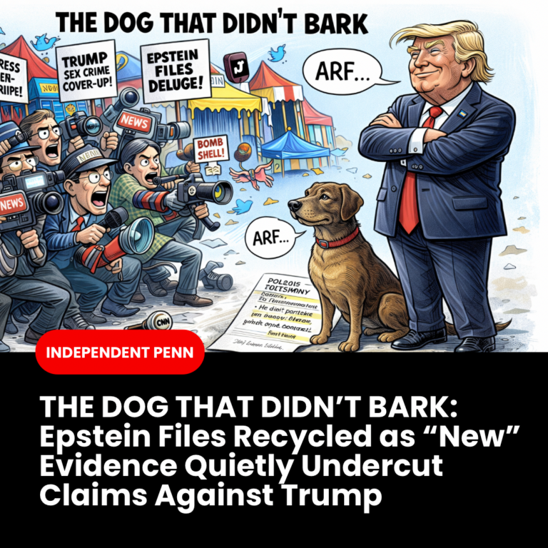 THE DOG THAT DIDN’T BARK Epstein Files Recycled as “New” Evidence ...