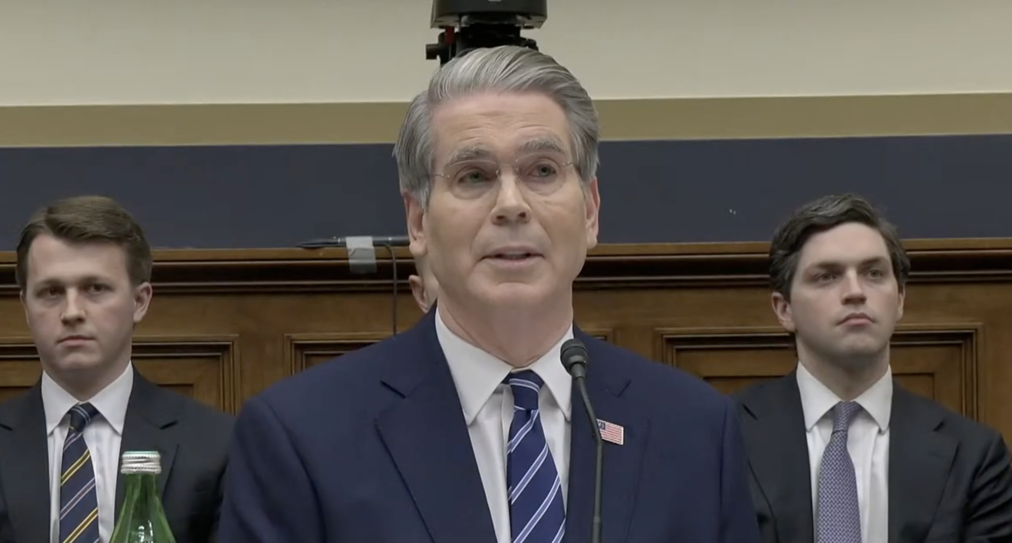 WATCH: Treasury Secretary Scott Bessent Testifies Before House Panel on ...