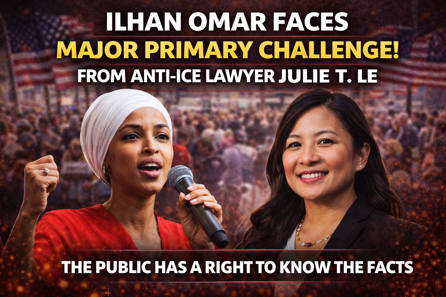 Ilhan Omar Faces New Primary Challenge as Former Immigration Lawyer ...