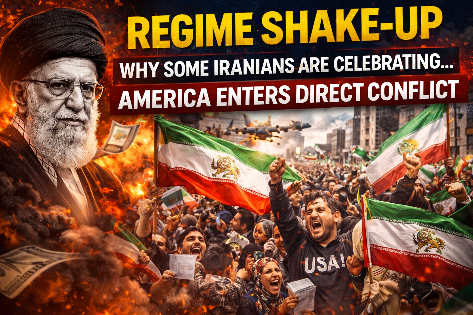 REGIME SHAKE-UP: Why Some Iranians Are Celebrating as America Enters ...
