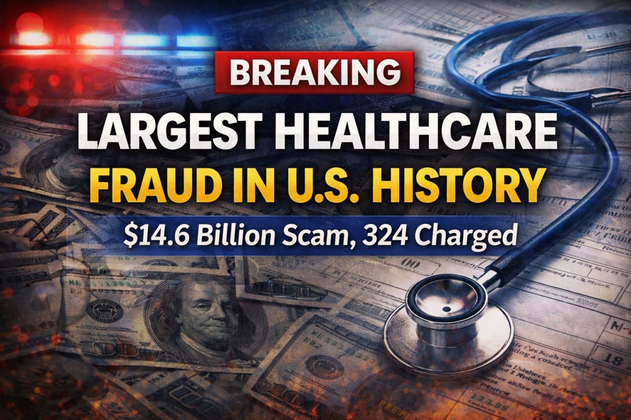 BREAKING: “Operation Gold Rush” Uncovers $14.6 Billion Healthcare Fraud ...